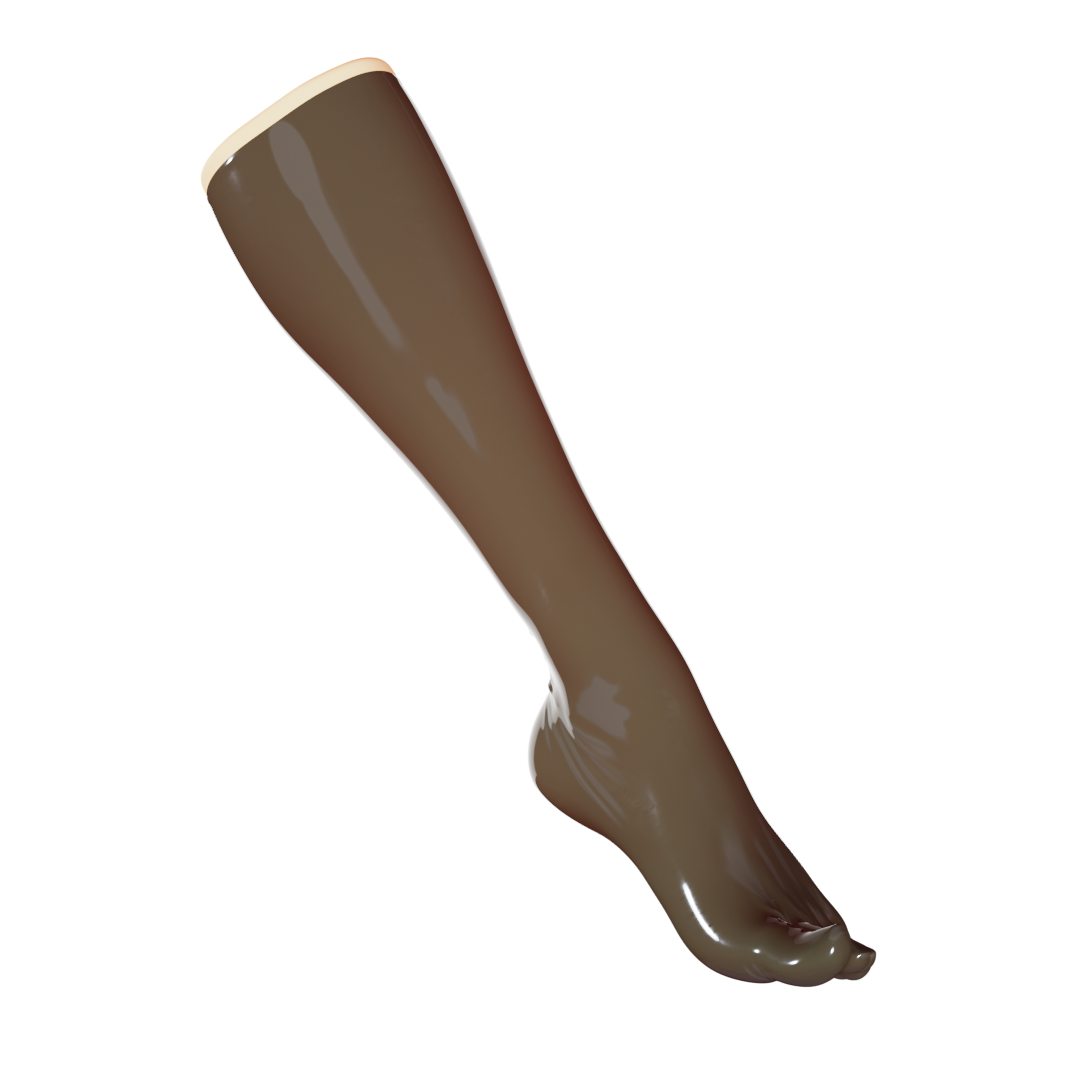 Translucent Smoky Black Toe Socks (Knee) – UniqDsn