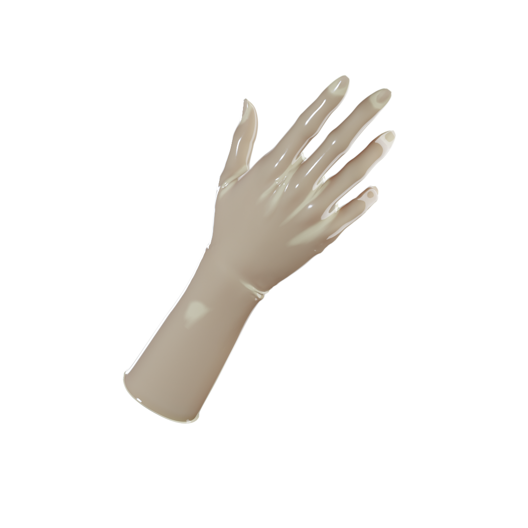 Translucent Natural Gloves (Mid Arm) – UniqDsn
